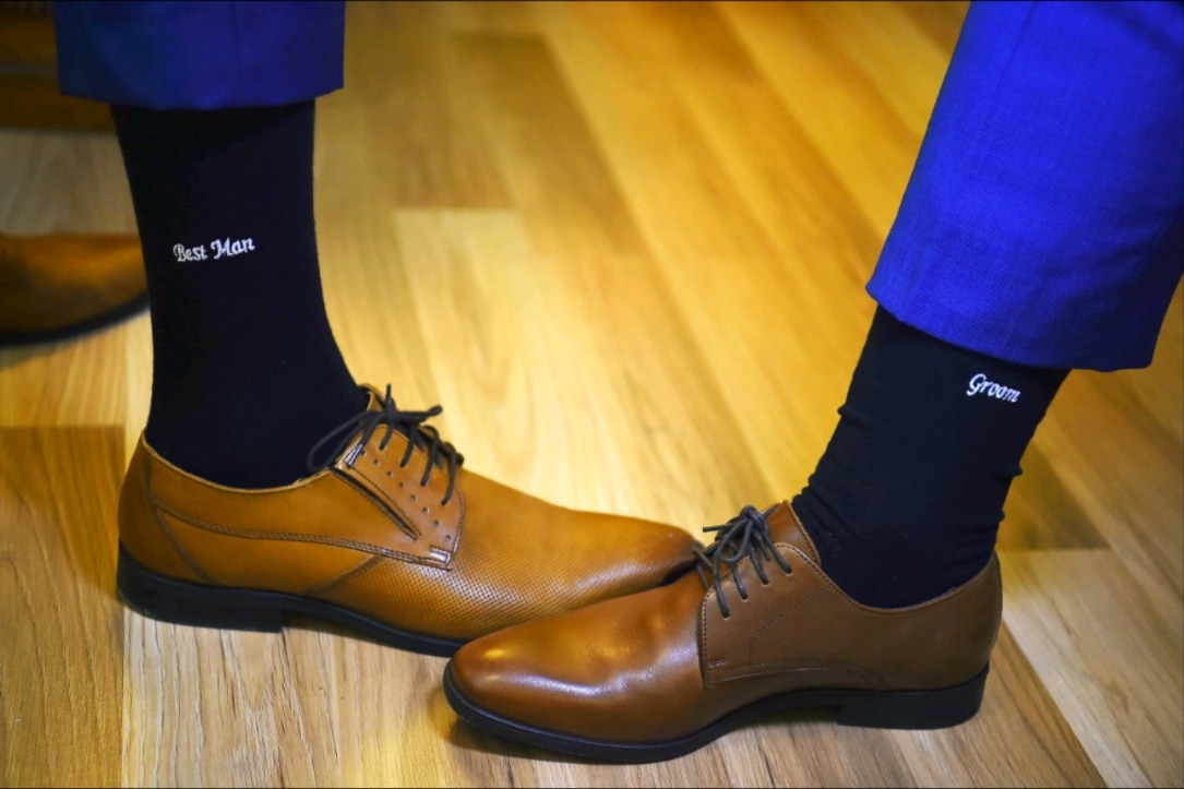 Čarape s Natpisom - Muške - Slova Pišu Priču